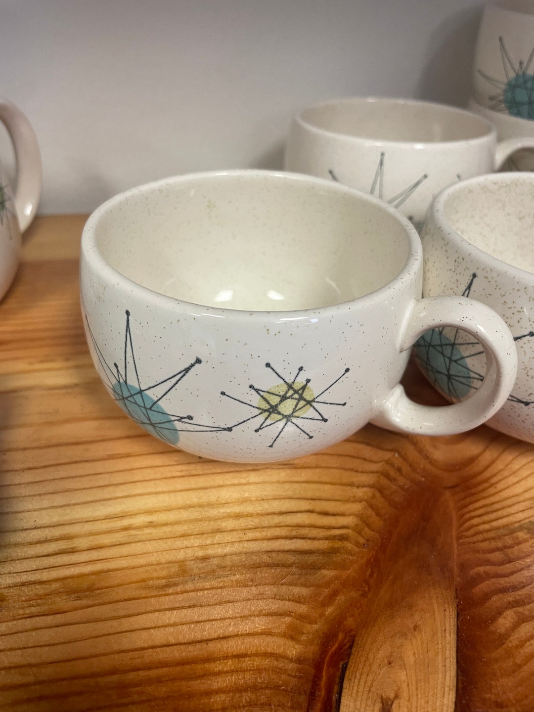 Franciscan Starburst Tea Cup Retro 1950's California, USA MCM Vintage ...