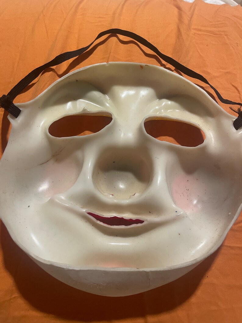 Vintage Fun World DIV Happy Clown Mask Scary - Etsy