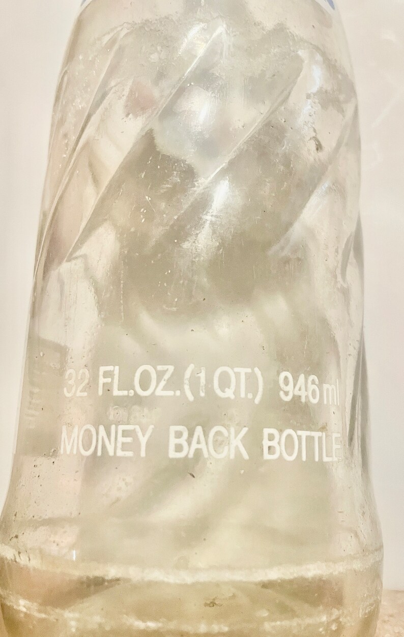 PEPSI COLA Soda Pop Bottle 32 Oz 1 Quart Money Back Bottle Deposit - Etsy