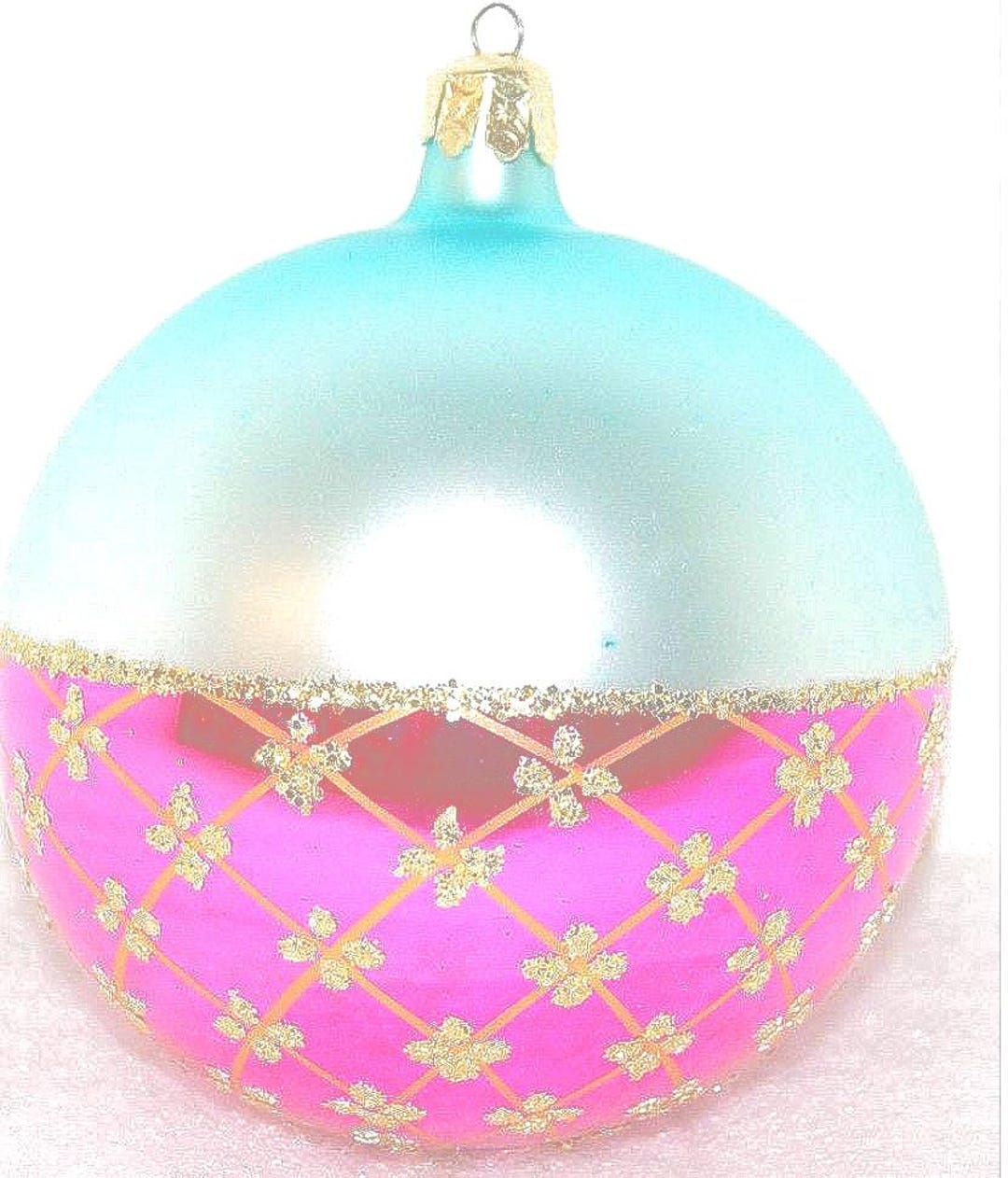 Retro Vintage Radko Crown Jewels Ball CHRISTMAS ORNAMENT - Etsy
