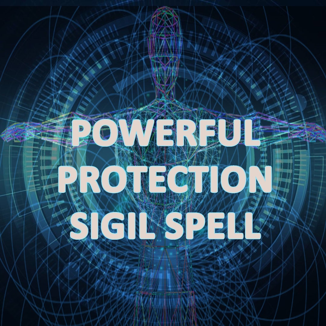 Protection Sigil Spell, Divine Protection Sigil, Keep Away All Evil ...