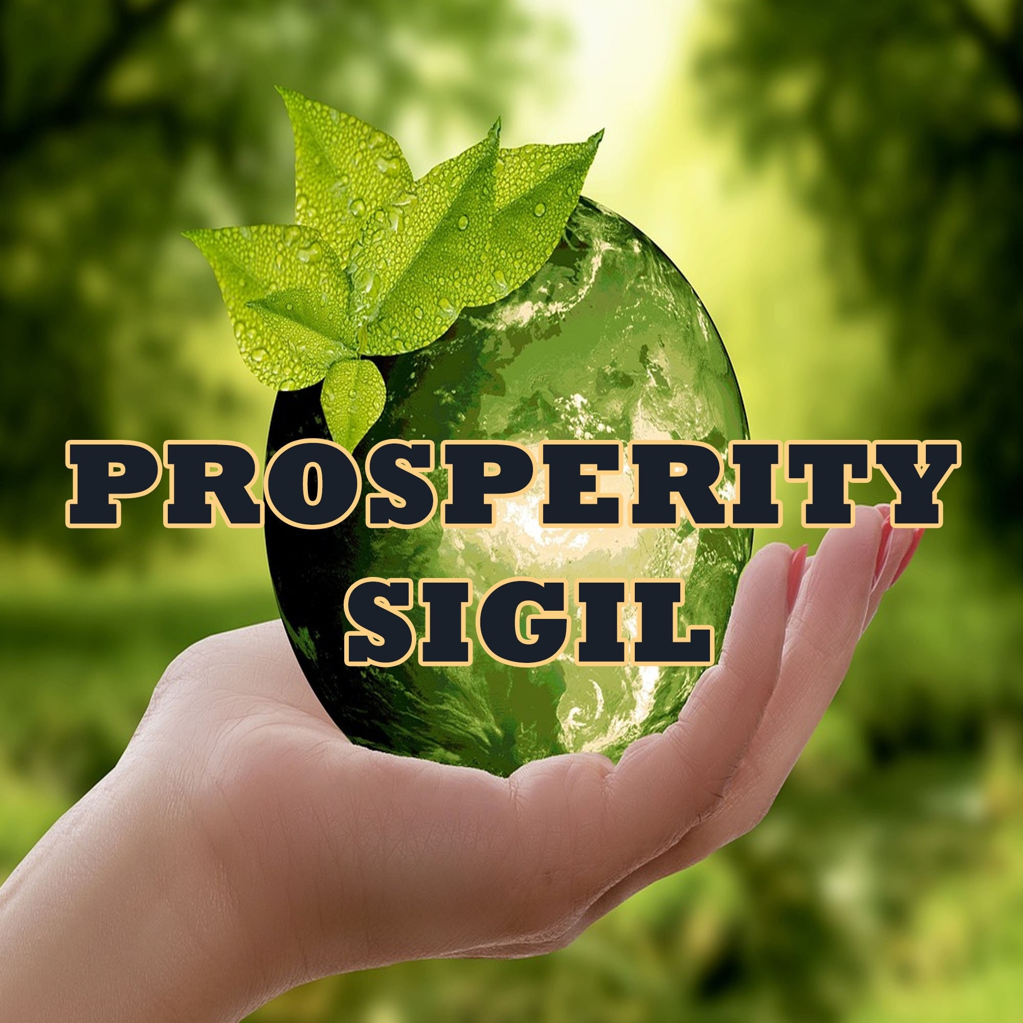 Prosperity Sigil, Unlock A Realm of Limitless Prosperity and Attract ...
