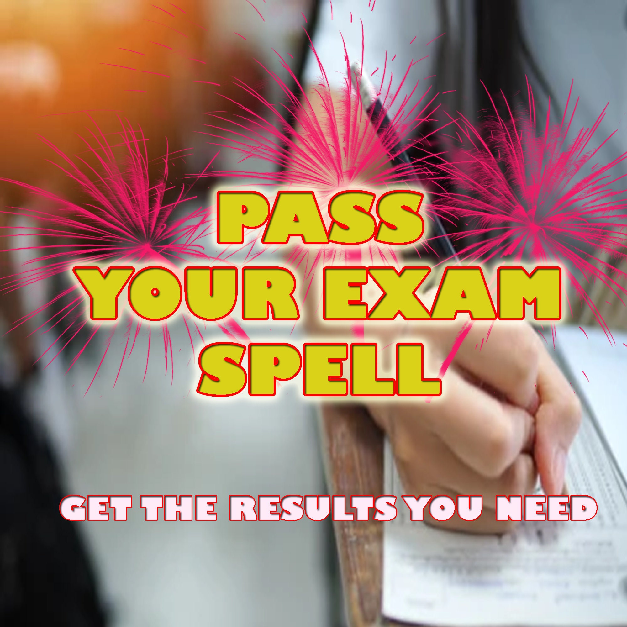 Pass Your Exam Spell, Get High Passing Grades, Manifest Exam Results ...