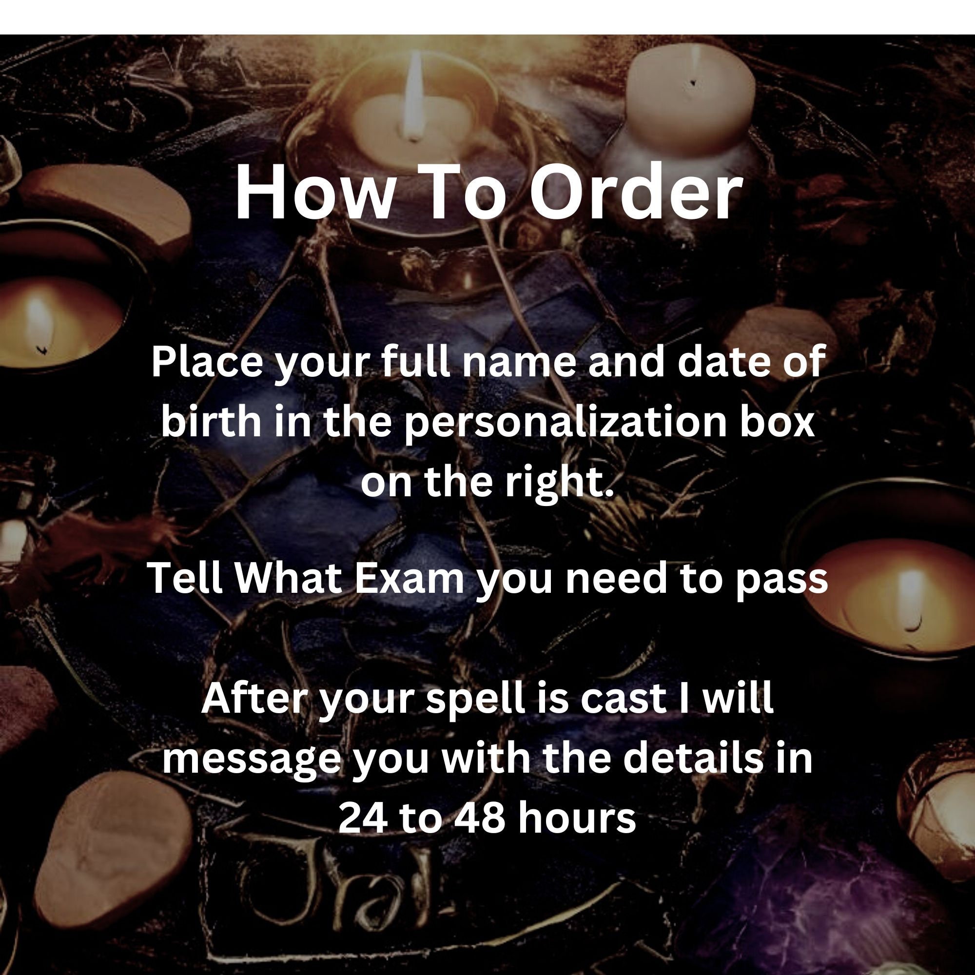 Pass Your Exam Spell, Get High Passing Grades, Manifest Exam Results ...