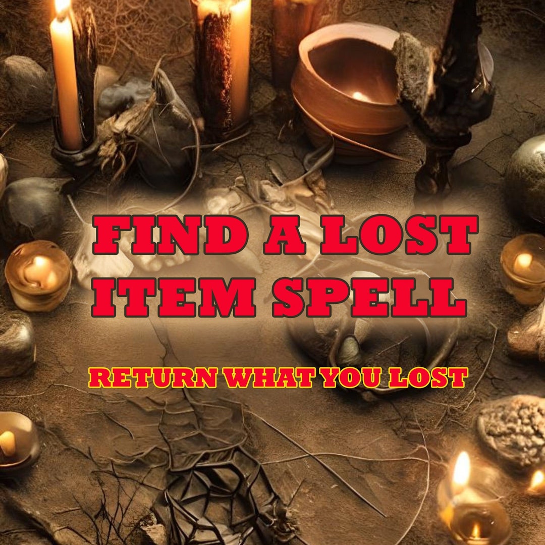 Lost Item Spell Casting, Lost and Found Spell, Recover What You Lost ...