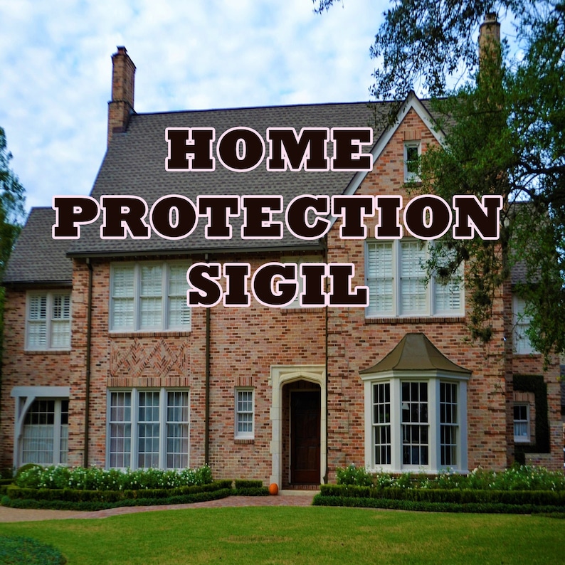 Home Protection Sigil, Shield Your Home From Negative Energy, Spells ...
