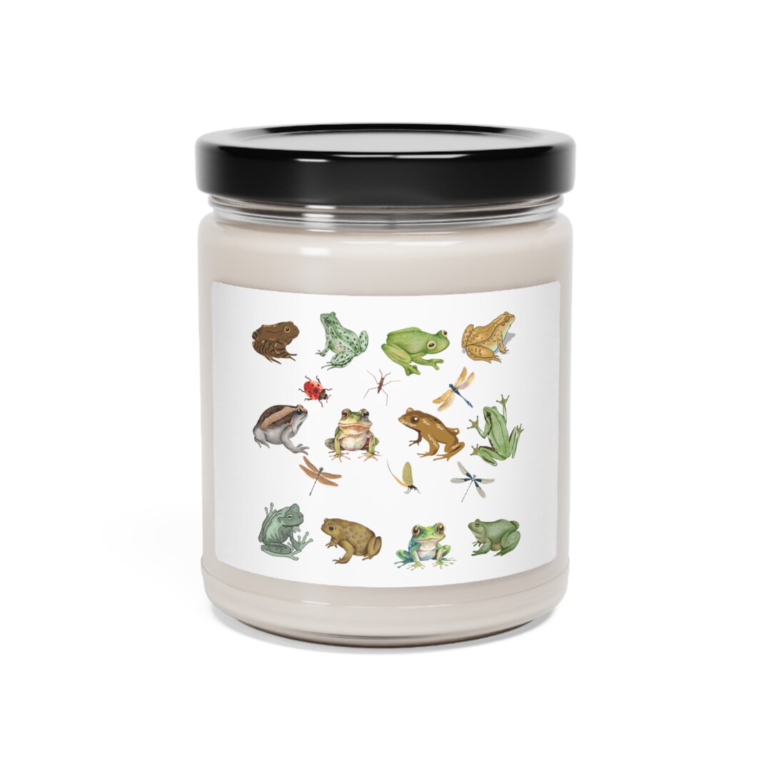 Frog Candle Frog and Toad Cottagecore Frog Cute Frog Boyfriend Candle ...