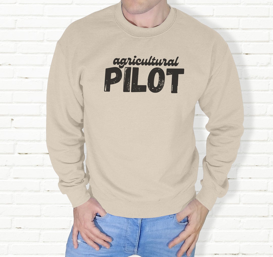 Agricultural Pilot Sweater Unisex Heavy Blend Crewneck Sweatshirt Gift ...