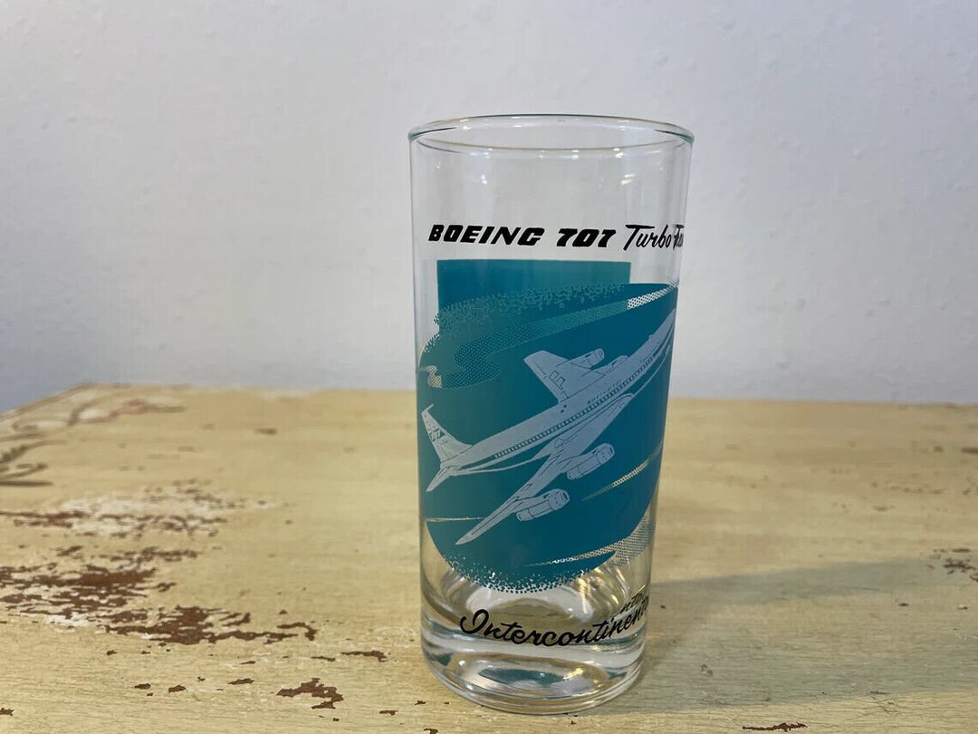 Boeing 707 Turbo Fan Intercontinental Jet 1960s Commemorative - Etsy