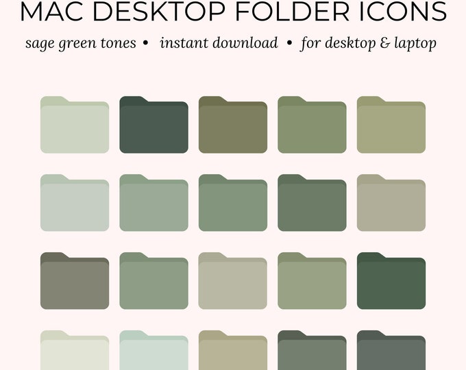 Desktop Icons for Mac Desktop and Laptop Wallpaper, Computer Folder ...