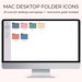 Mac Folder Icons Customisable Icons for Mac Desktops & Laptops ...
