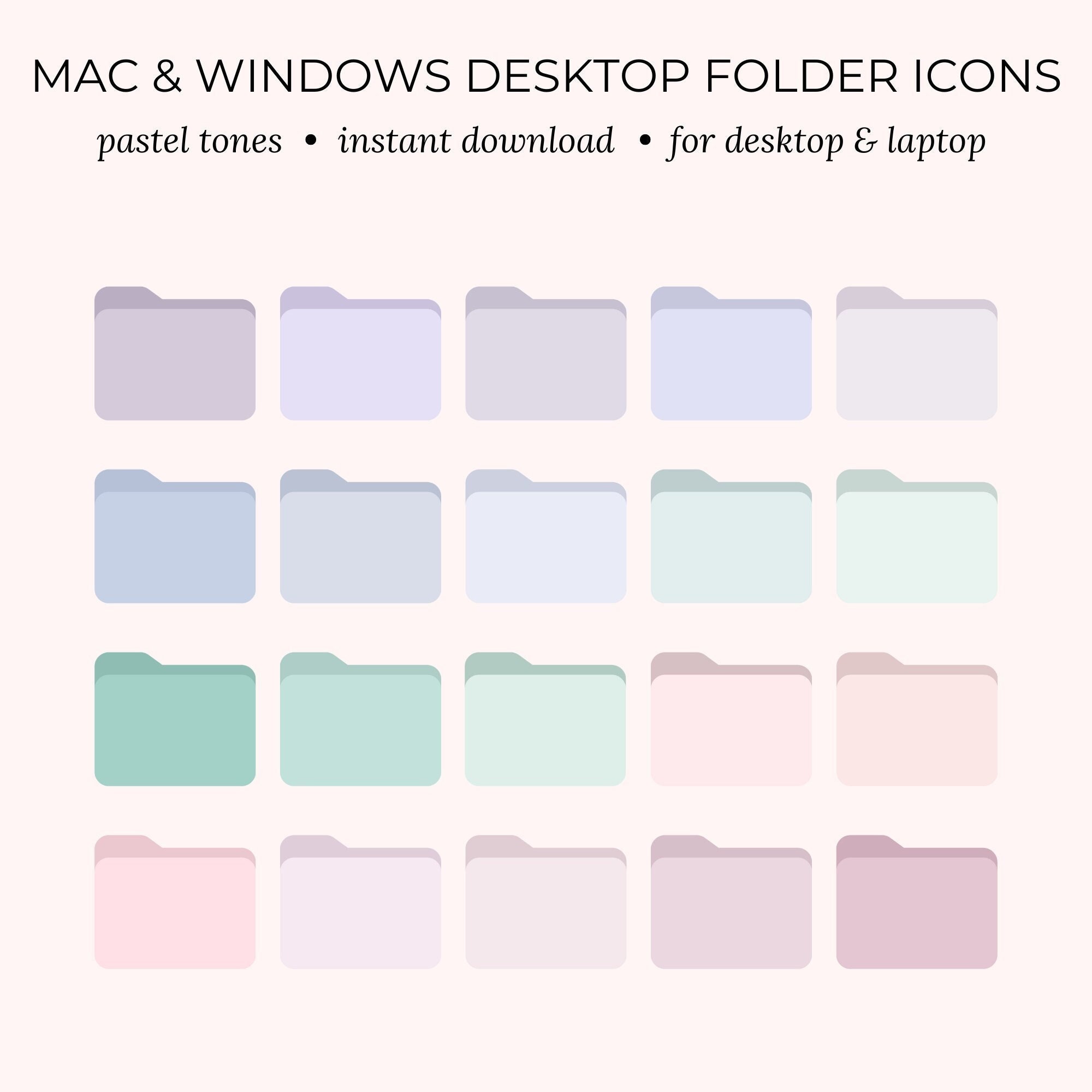Desktop Icons for Mac and Windows Desktop and Laptop Wallpaper ...