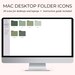 Desktop Icons for Mac Desktop and Laptop Wallpaper, Computer Folder ...