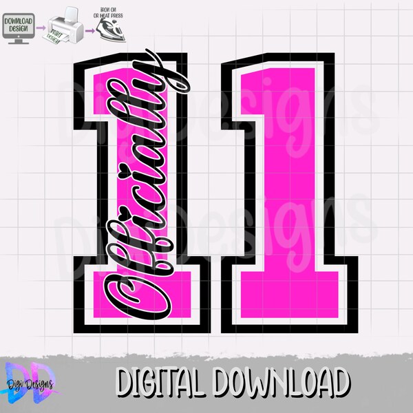 11th Birthday - Etsy