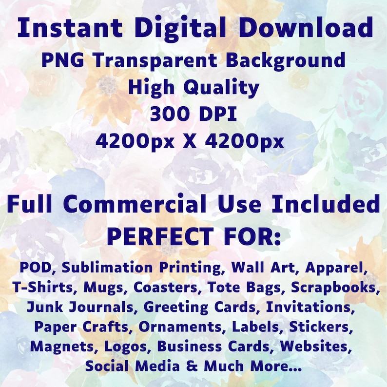 Watercolor, Colorful Splashed Paint Art Teacher Clipart for T-shirt, Mug, Sticker, Digital Art ...