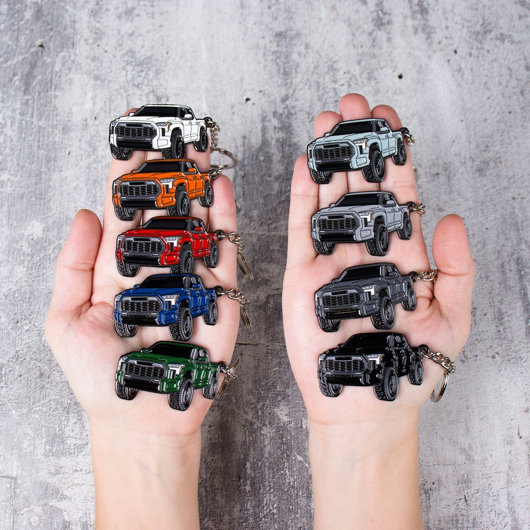 Tundra Accessories Metal Tundra Keychain 2024 2023 - Key Ring Fob Cover ...