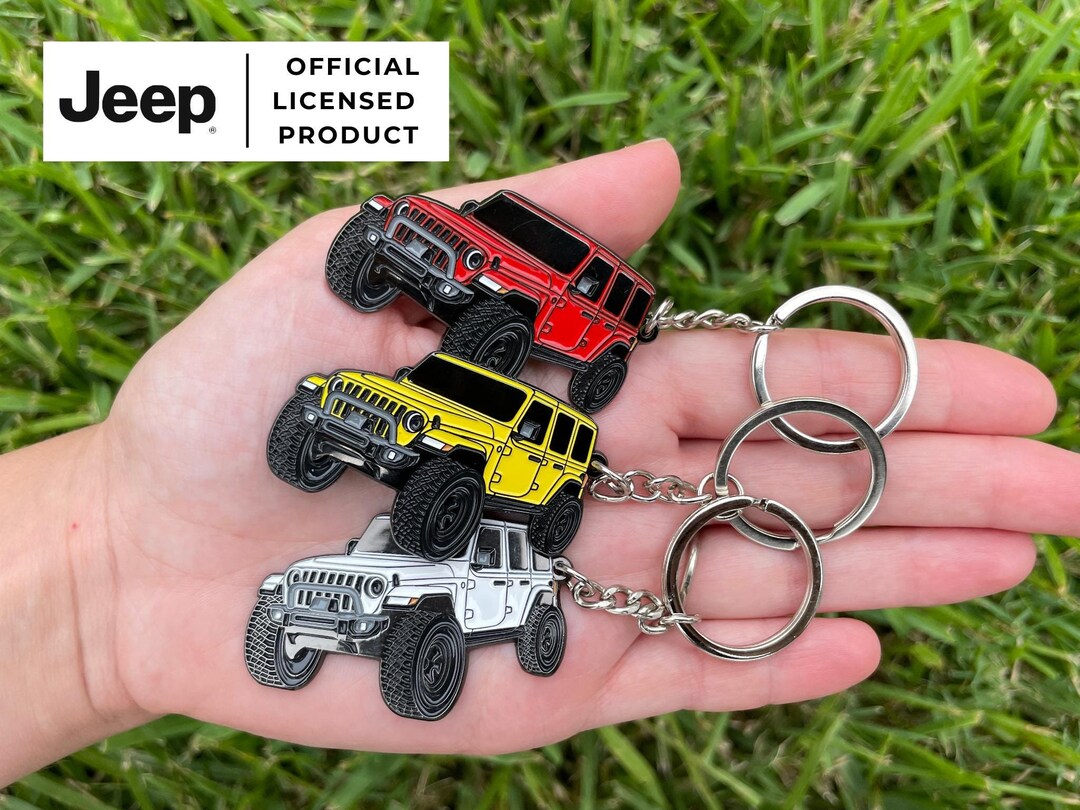 Jeep Wrangler Keychain Officially Licensed - Jeep Wrangler Accessories ...