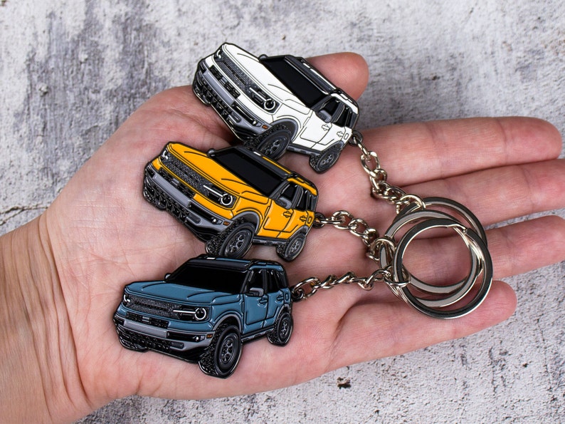 Bronco Sport Keychain Compatible With Ford Bronco Sport Accessories ...