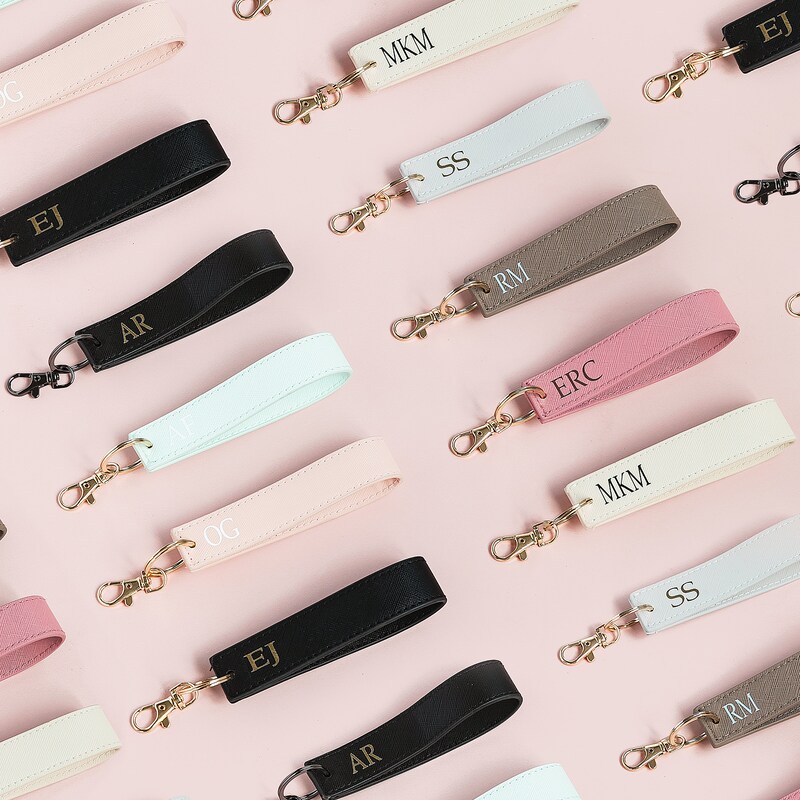 Monogrammed Wristlet - Etsy