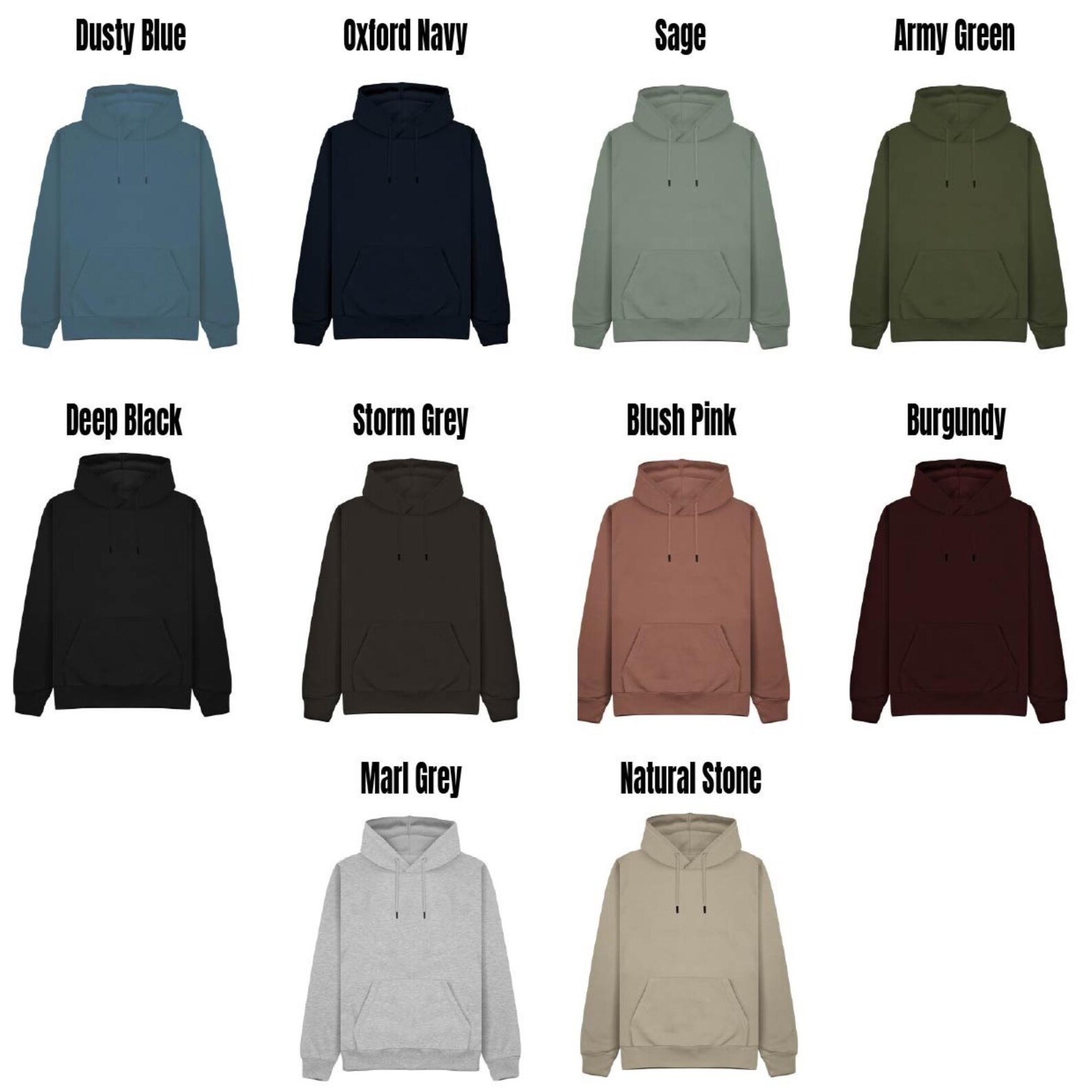 Personalised Music Code Embroidered Hoodie: Personalised Initial Sleeve ...