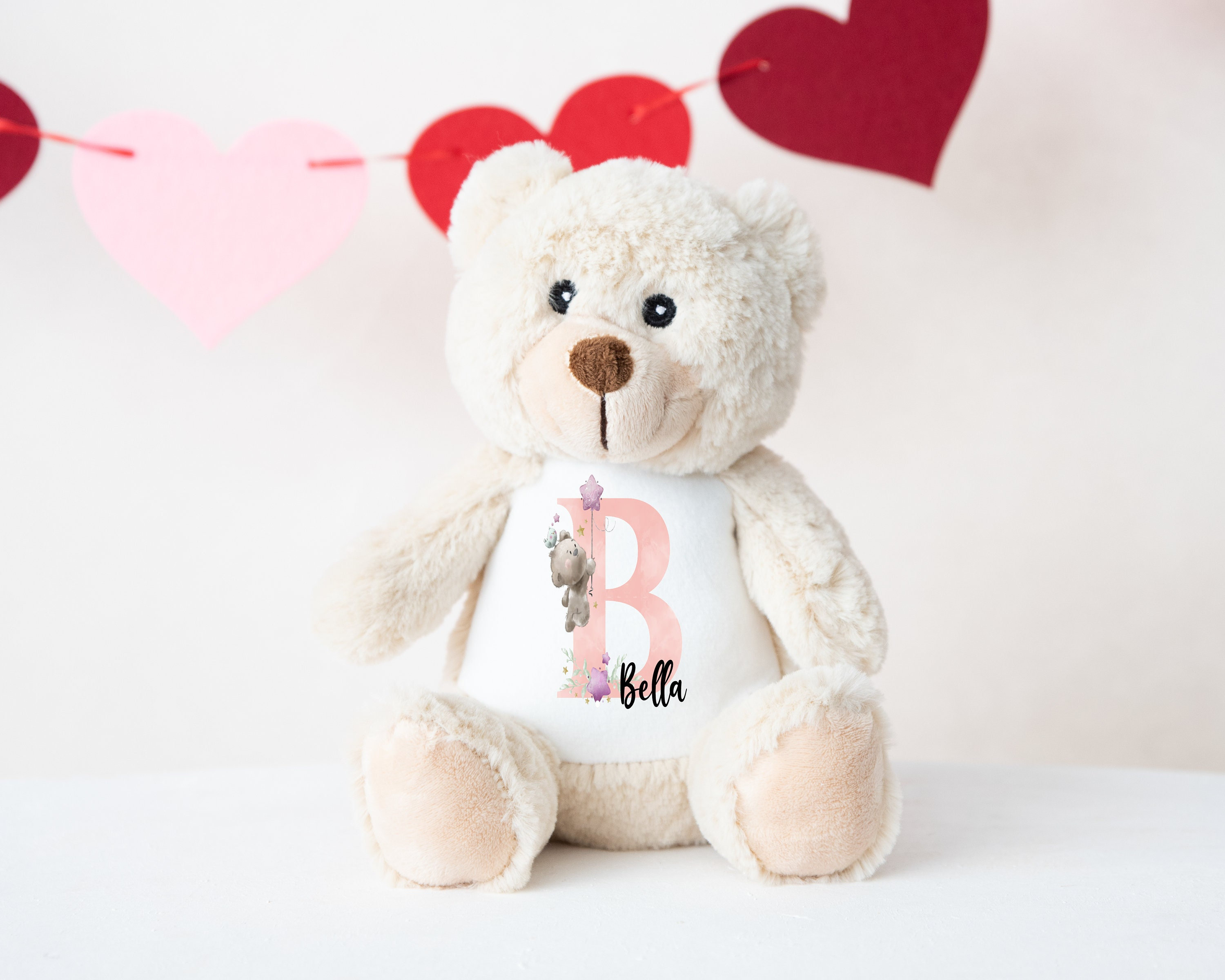 Personalized Plush Teddy Bear: Soft Stuffed Animal Toy Gift - Etsy