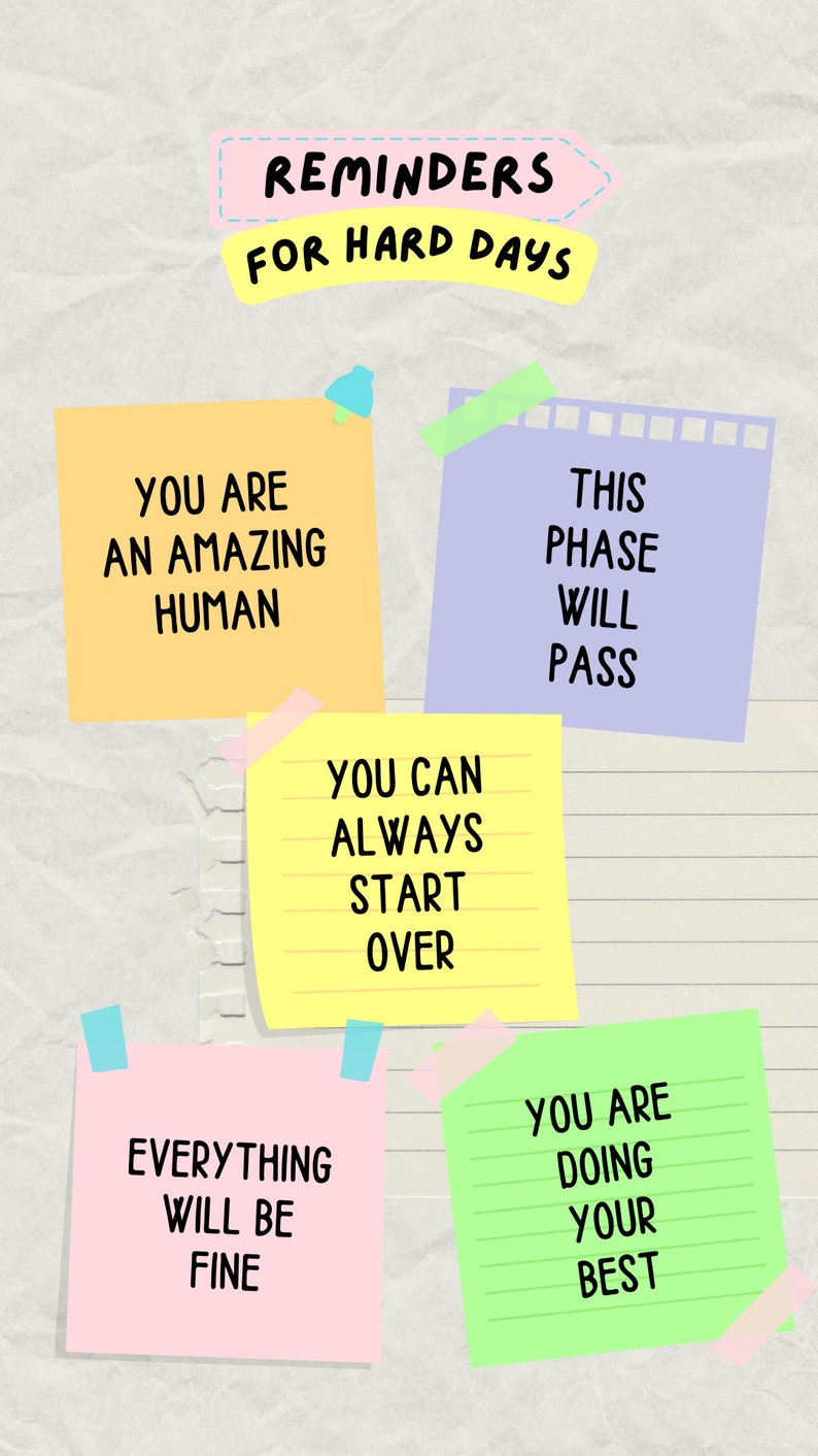 Motivational Reminders Message - Etsy