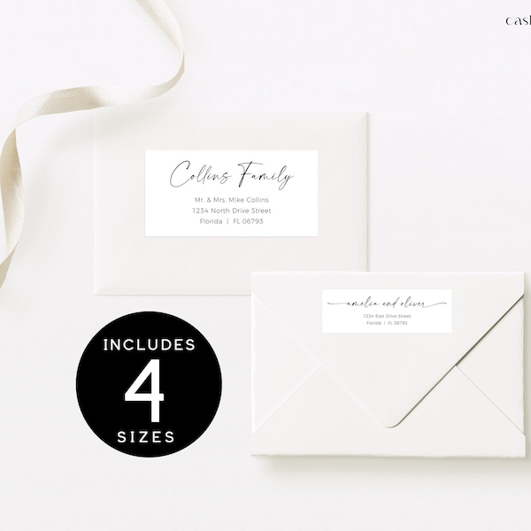 Diy Address Labels - Etsy