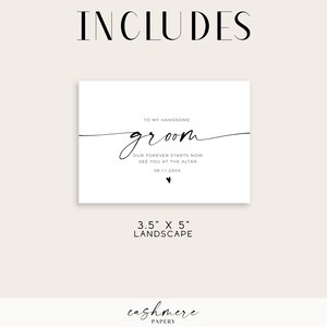 Wedding Letter to Groom | Wedding Gift for Husband-to-be | to My ...