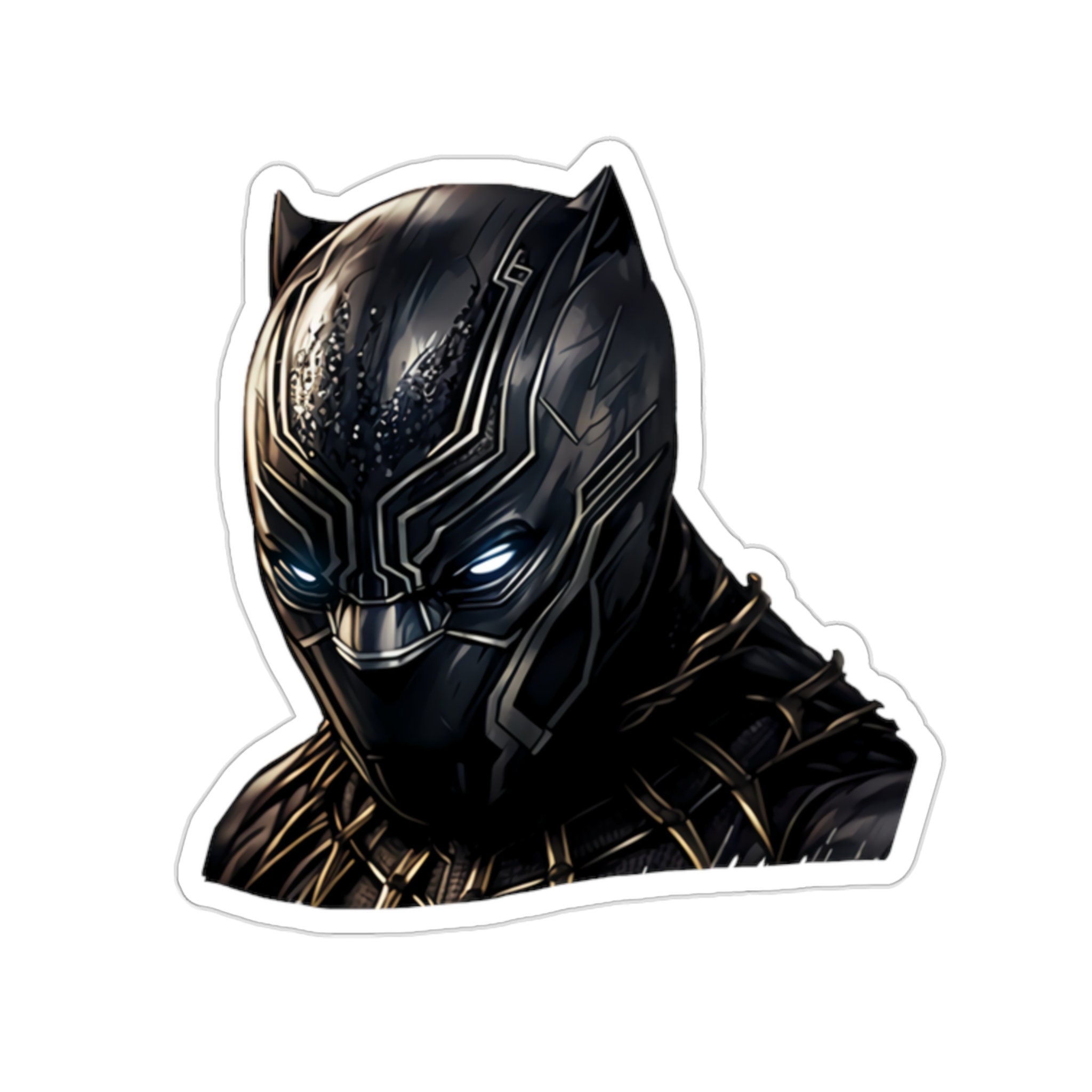 Black Panther Sticker, Wakanda Sticker, Marvel Sticker, Laptop Sticker ...