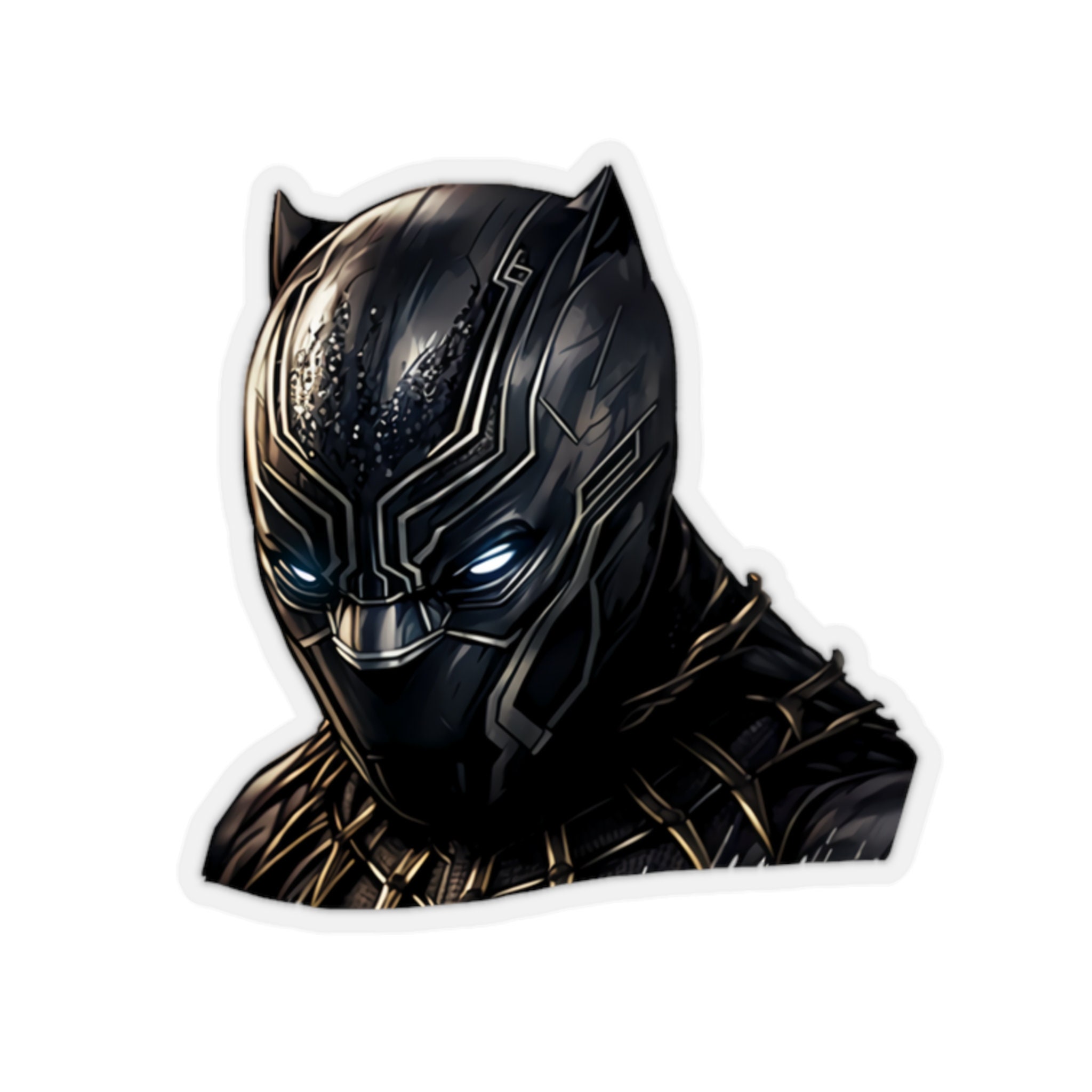 Black Panther Sticker, Wakanda Sticker, Marvel Sticker, Laptop Sticker ...