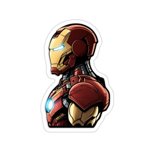 Iron Man Sticker Waterproof Gifts Stickers for Water - Etsy