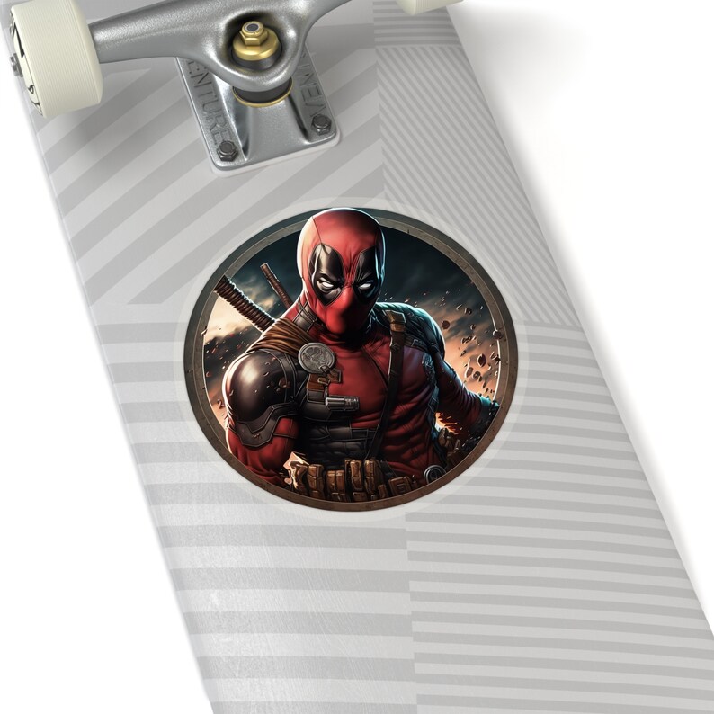 Deadpool Sticker for Your Laptop Fridge Water Bottles and More - Etsy