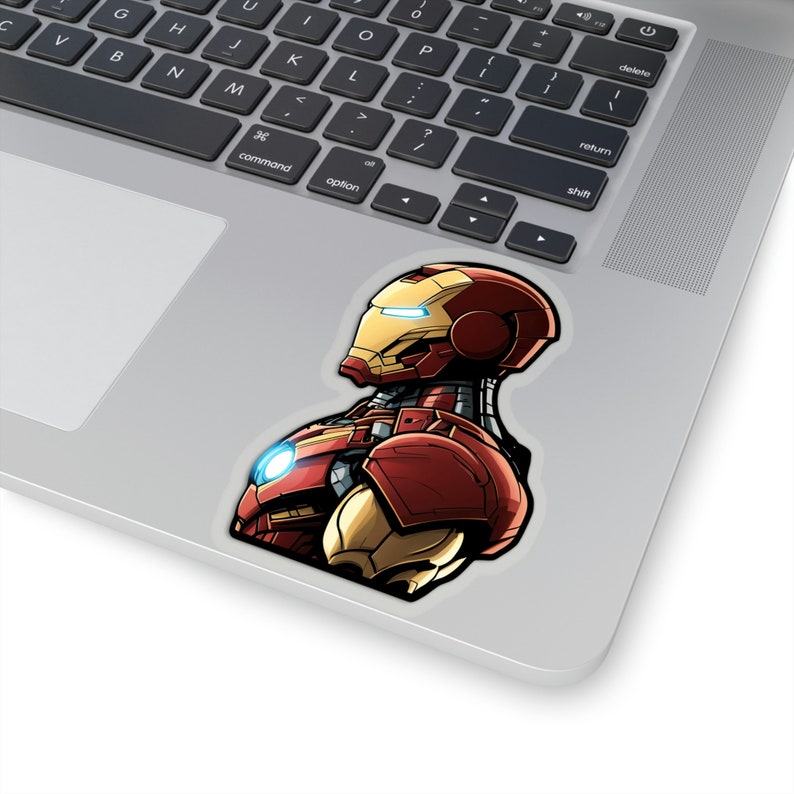 Iron Man Sticker Waterproof Gifts Stickers for Water Bottle Stickers ...