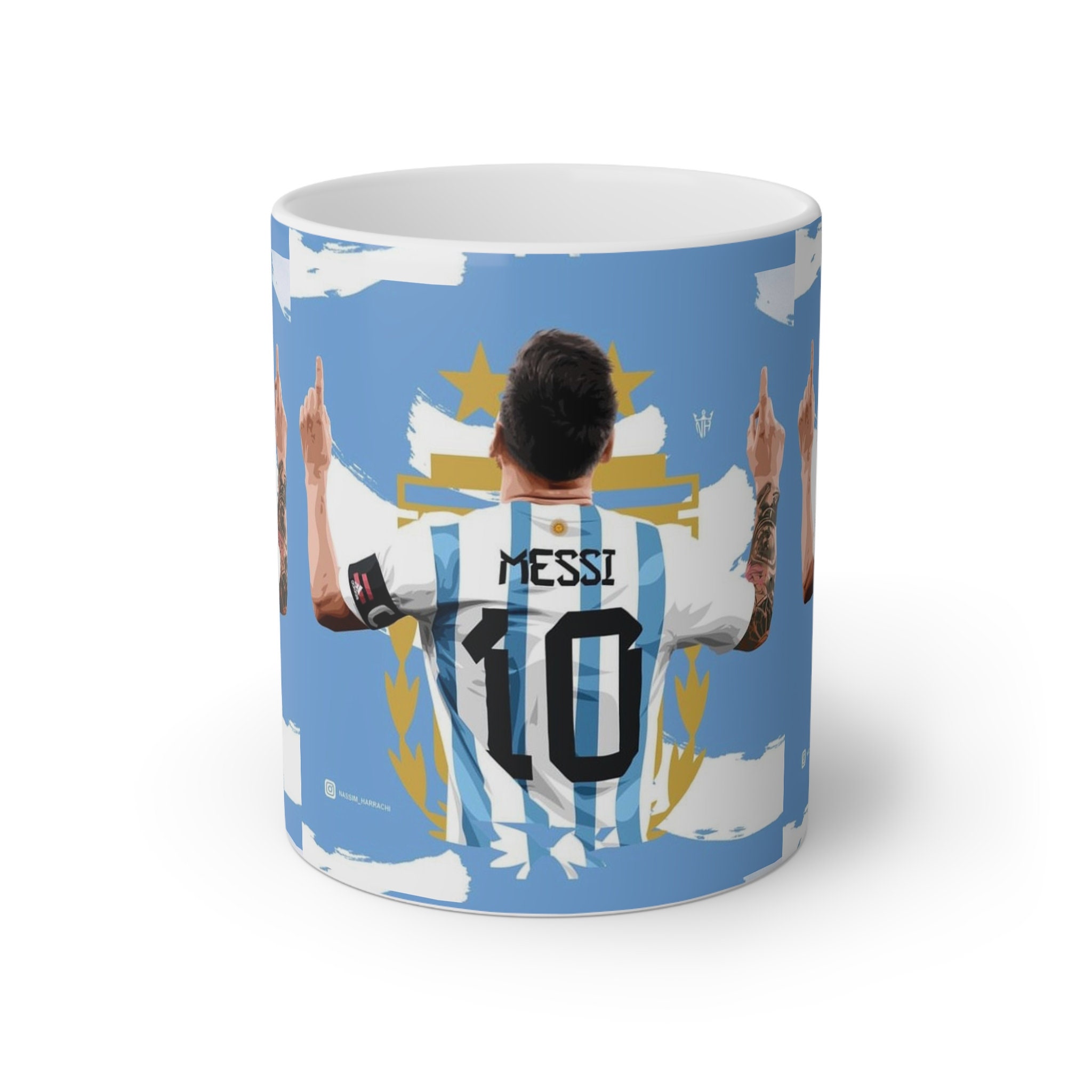 Lionel Messi M10 Fans De Football Mug Céramique