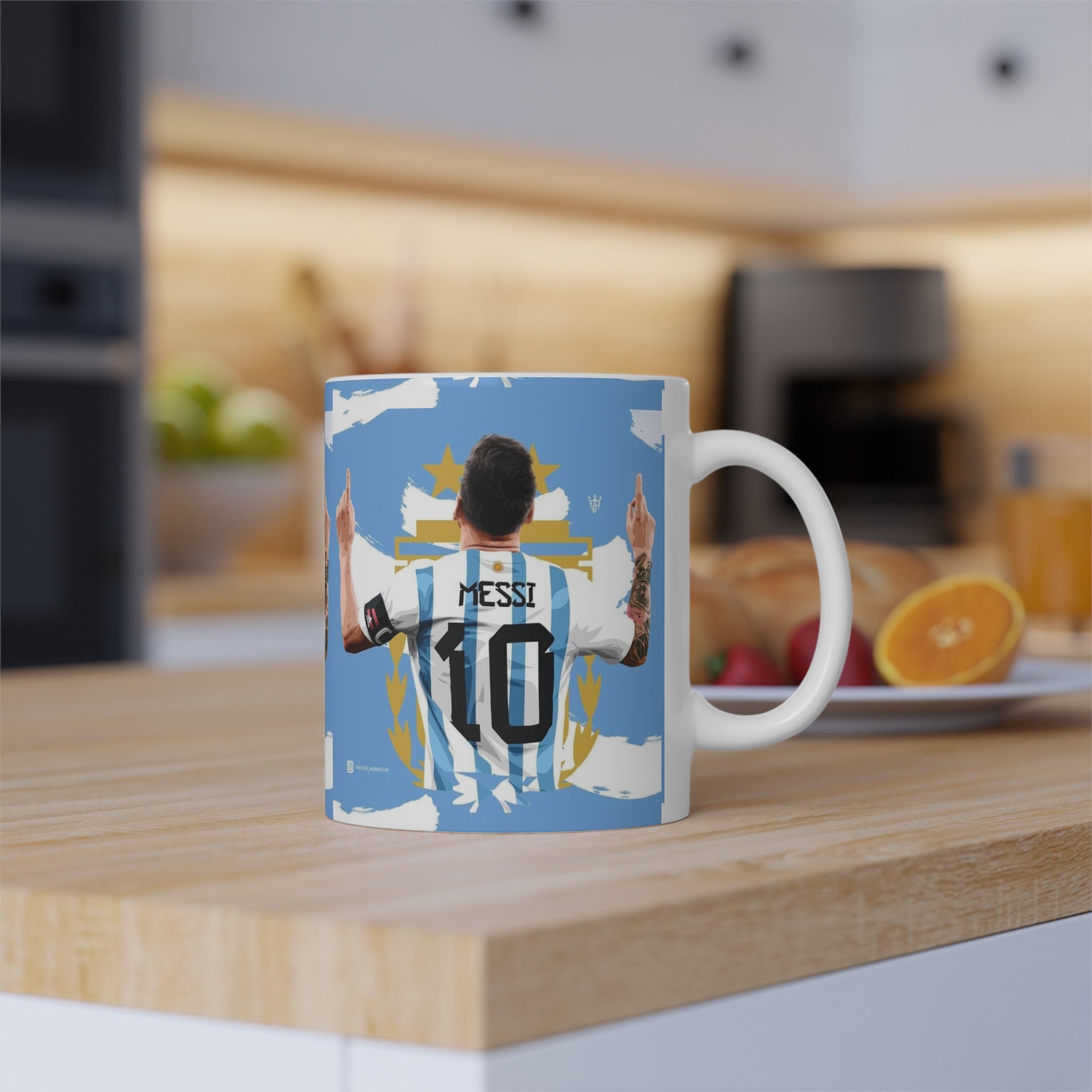 Lionel Messi M10 Fans De Football Mug Céramique
