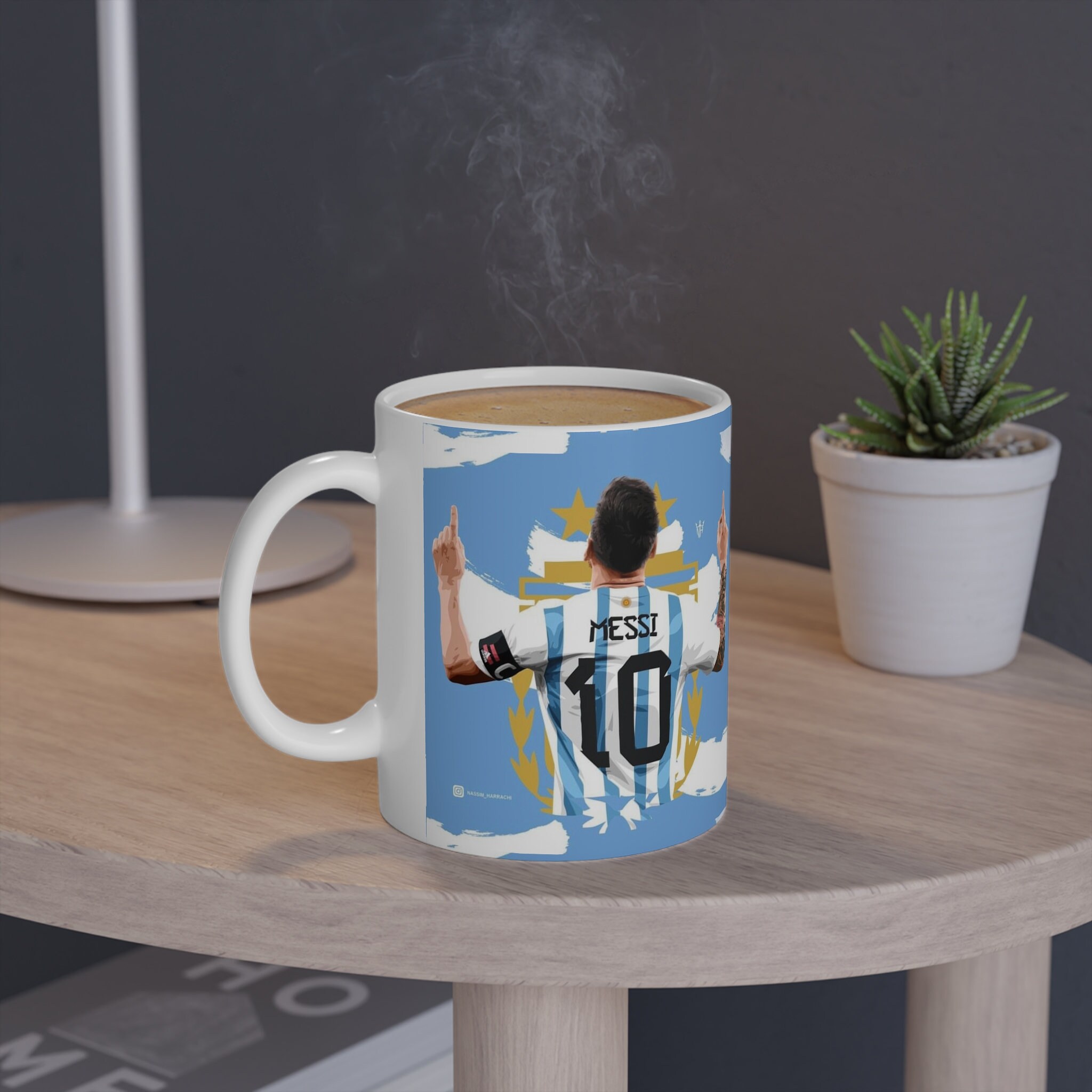Lionel Messi M10 Fans De Football Mug Céramique