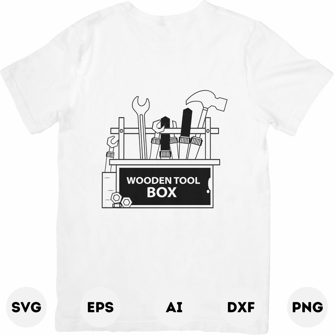 TOOL BOX SVG Wooden Tool Box Svg, Tool Box Png, Wooden Tool Box Png ...