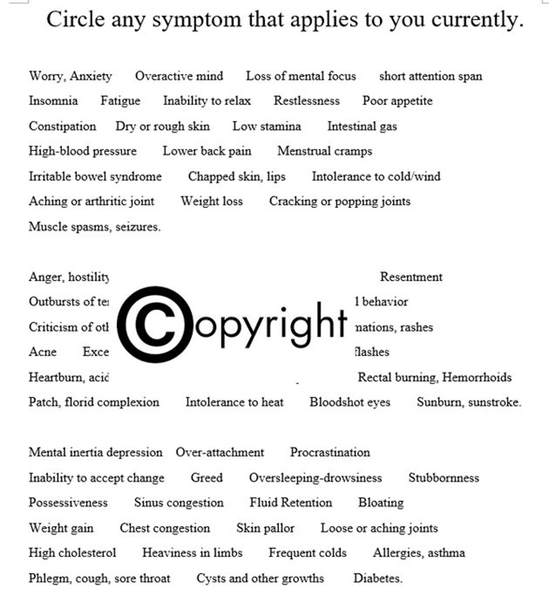 Alternative Questionnaire - Etsy