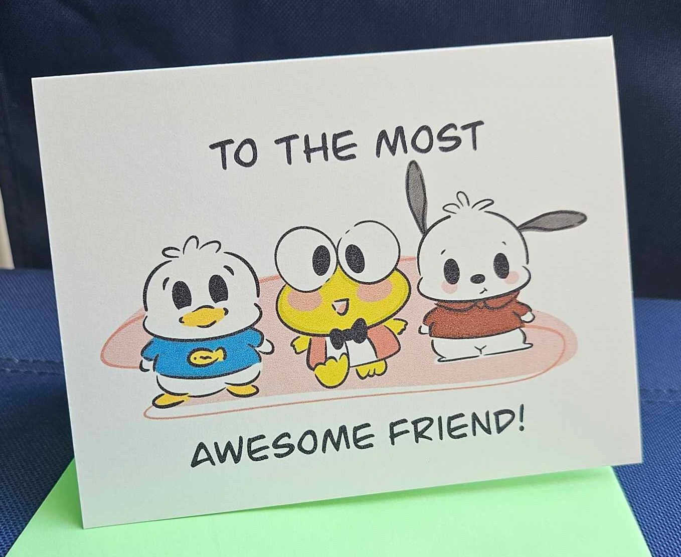 Keroppi Birthday Cards