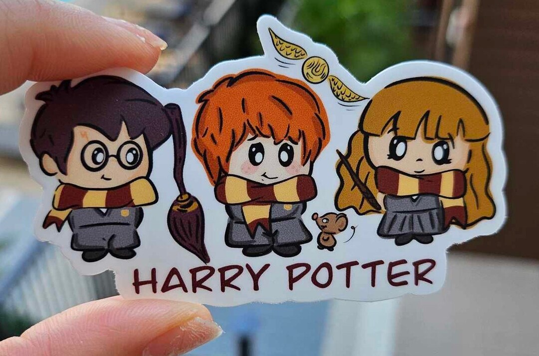 Harry Potter Stickers, Vinyl, Matte Stickers, Ron Weasley, Hermione ...
