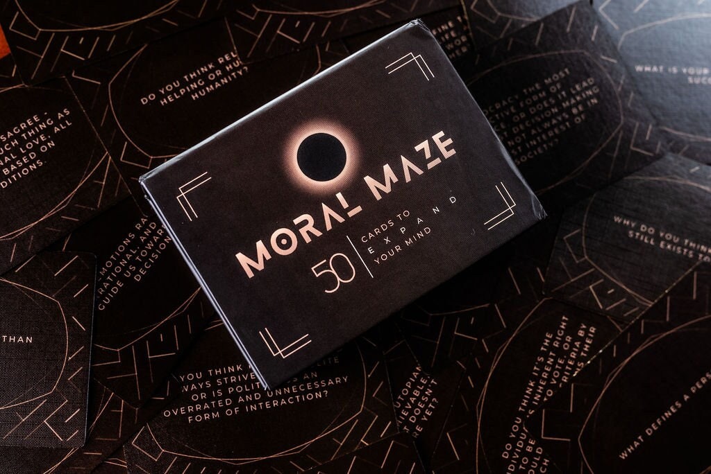 Moral Maze Game: Thought-provoking Conversation Starter - Etsy