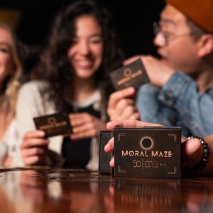 Moral Maze Game: Thought-provoking Conversation Starter - Etsy