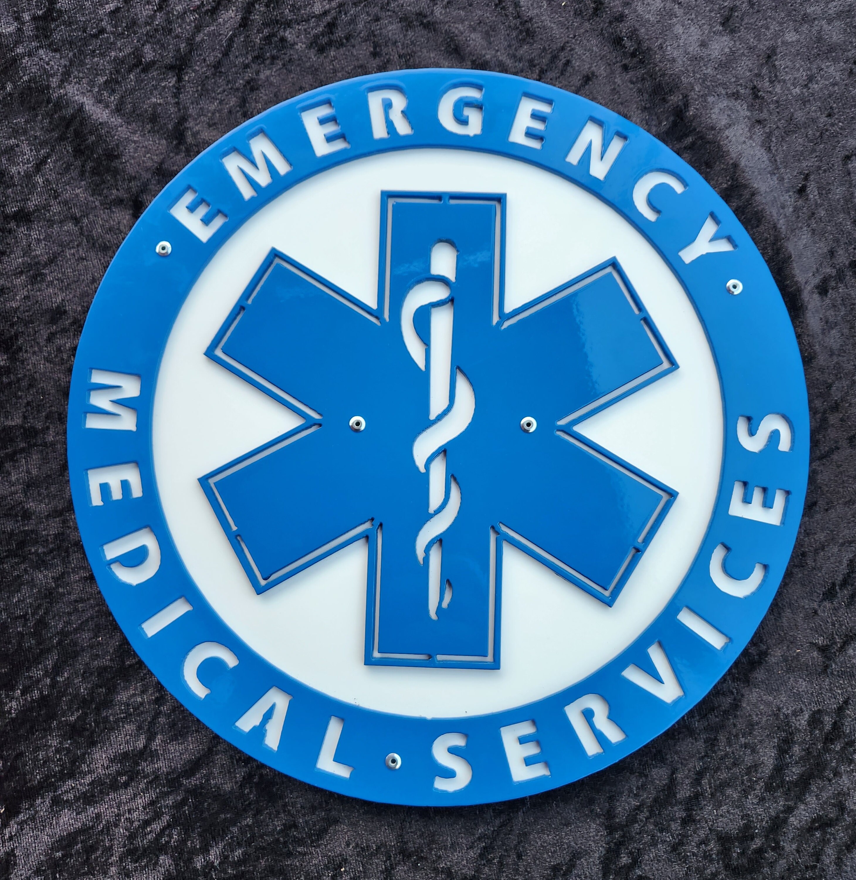 EMS Sign, EMT Sign, First Responder Sign, Wall Aert, Wall Decor - Etsy