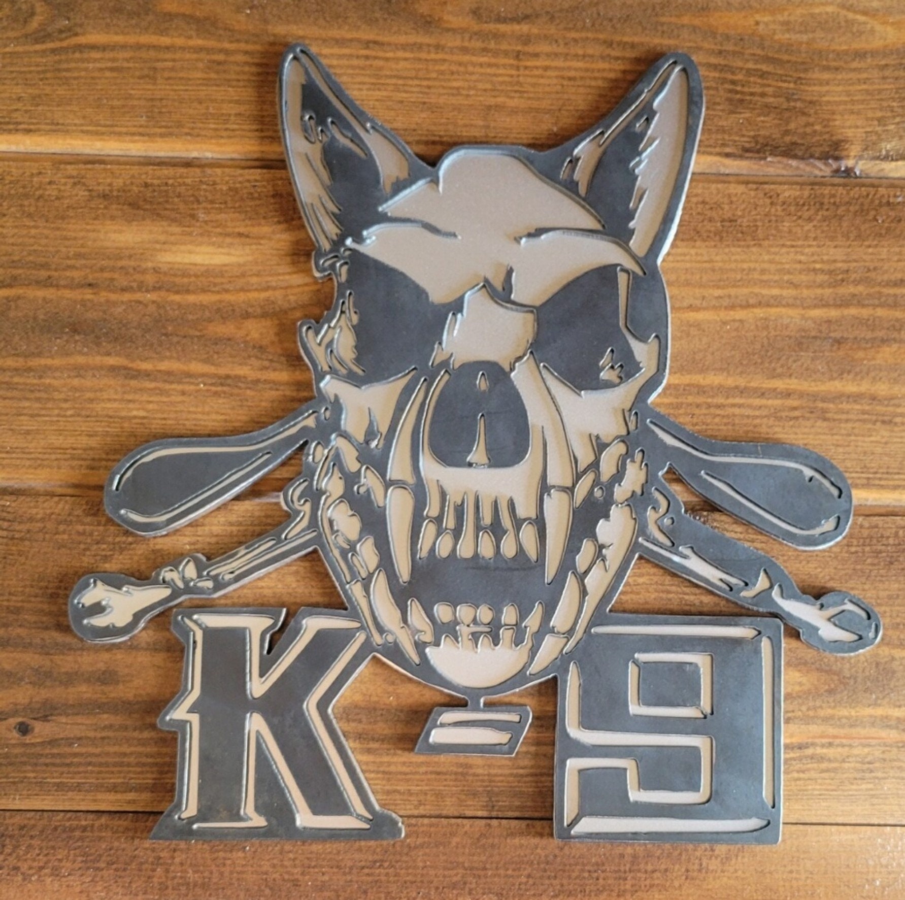 K 9 Unit Skull