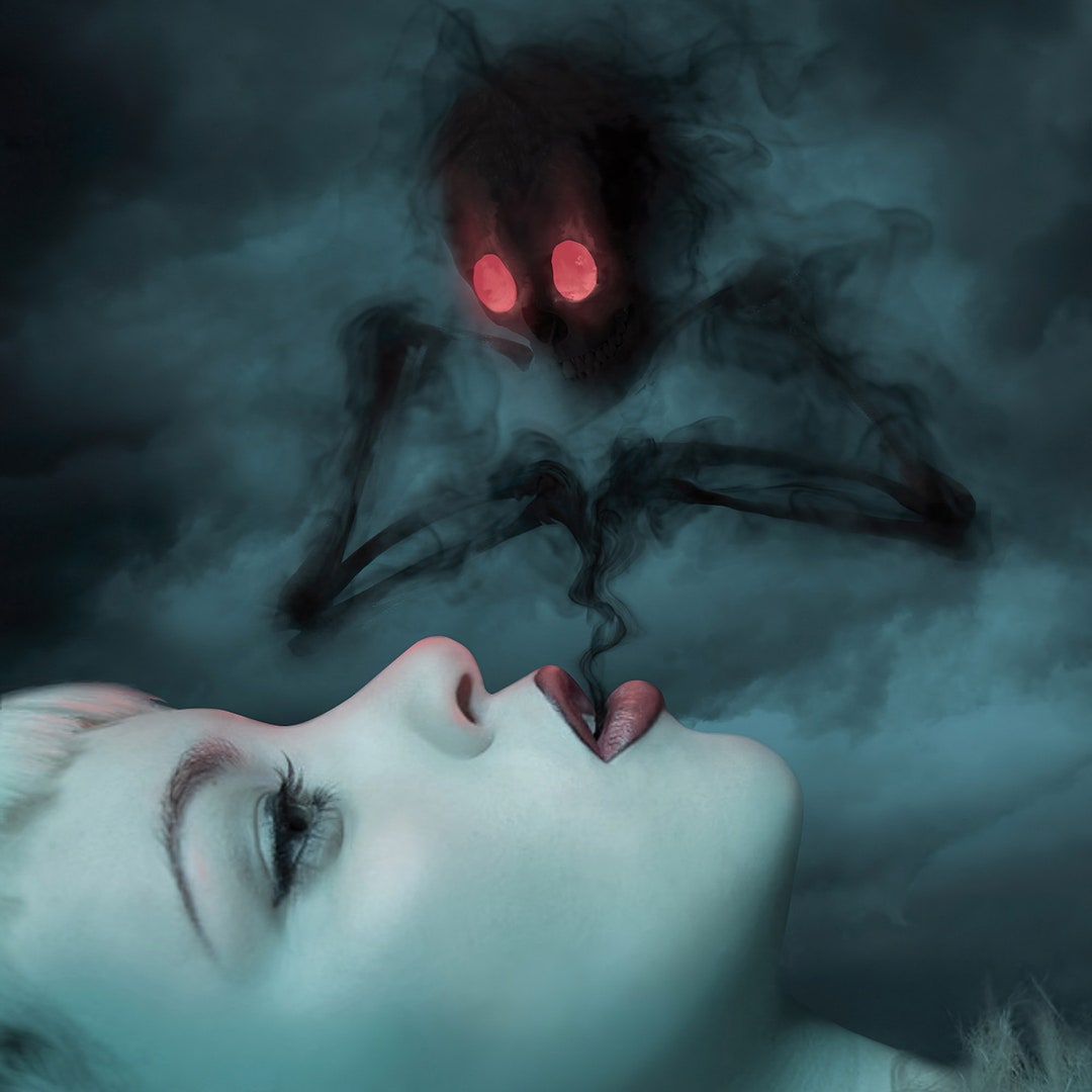 Shadow Being Art Print: Sleep Paralysis Surrealism - Etsy