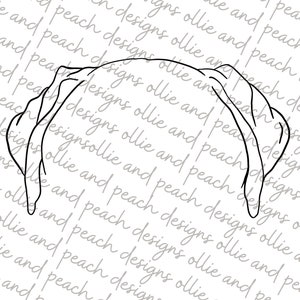Complete Labrador Ear Outline Bundle| Lab Ear Outline SVG and PNG ...