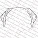 Complete Labrador Ear Outline Bundle Lab Ear Outline SVG and PNG ...