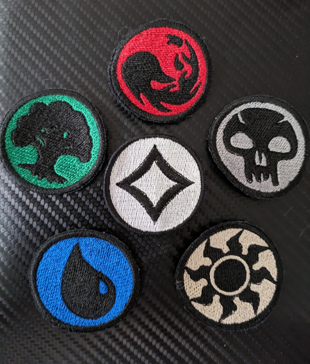 Mtg Mana Patches Sew-on - Etsy
