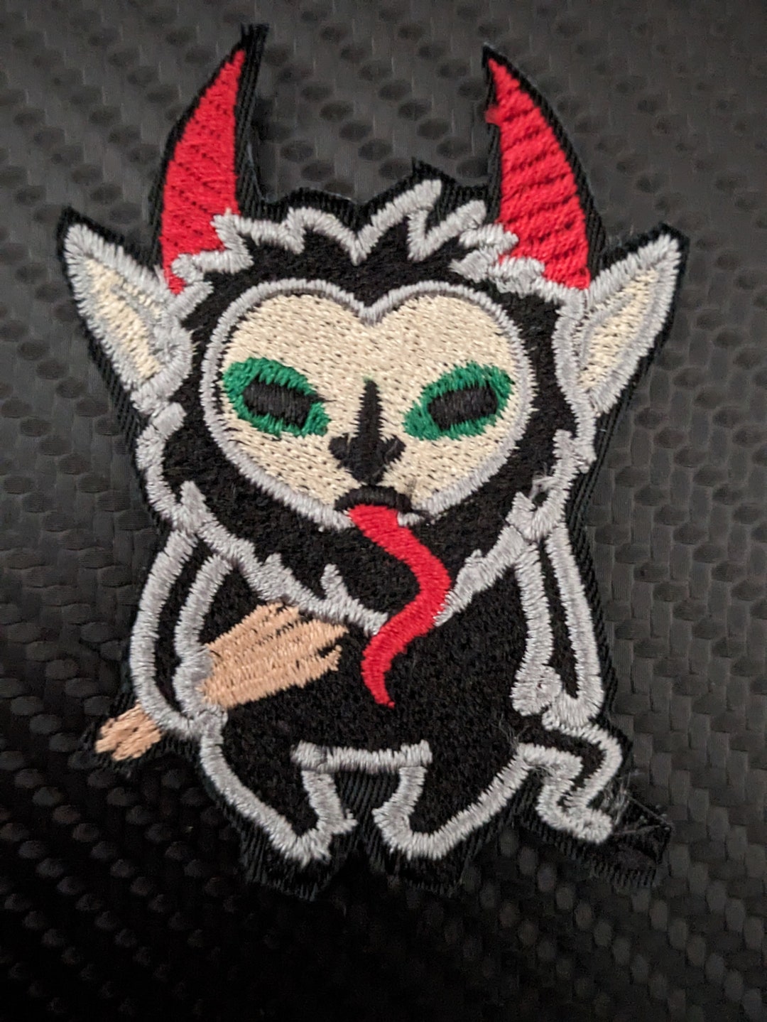 Krampus Embroidered Patch - Etsy