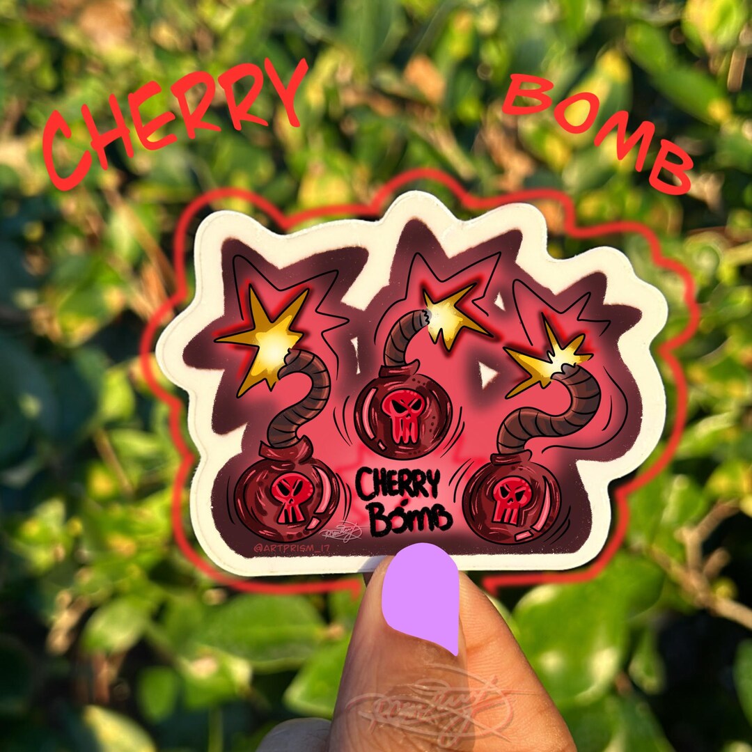 Cherri Bomb [hazbin Hotel] Sticker - Etsy